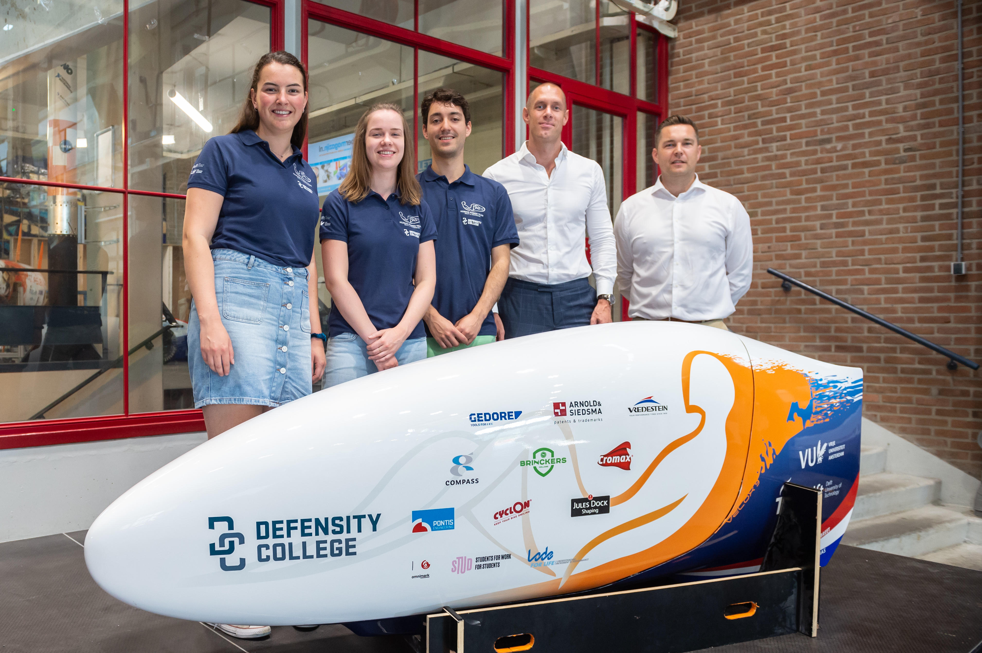 Compass supports Human Power Team - Compass Photonics